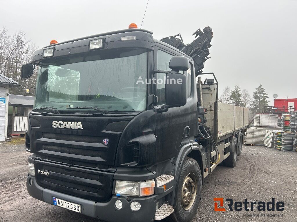 Prodaje se Scania P 340 CB6X2HNZ kamion s ravnom platformom na aukciji