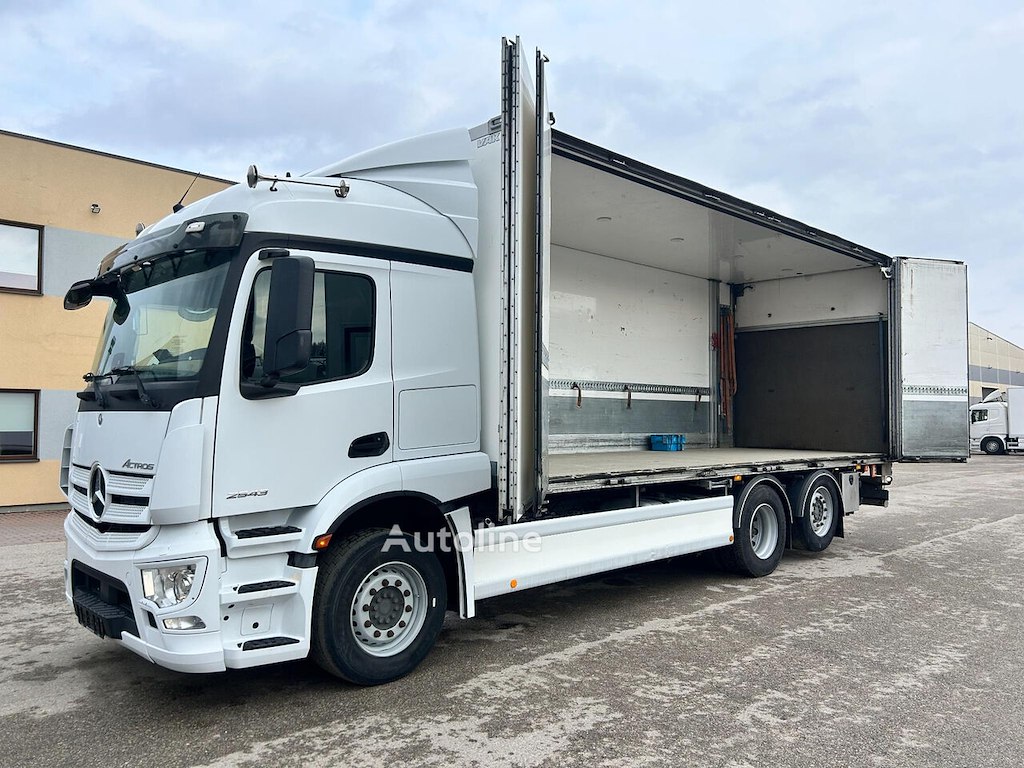 Mercedes-Benz ACTROS 2543 6X2*4 EURO6 + SIDE OPENING kamion furgon