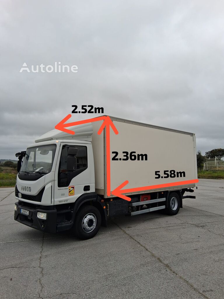 IVECO EuroCargo ML160 PLATAFORMA ELEVATÓRIA + 3 LUGARES kamion furgon
