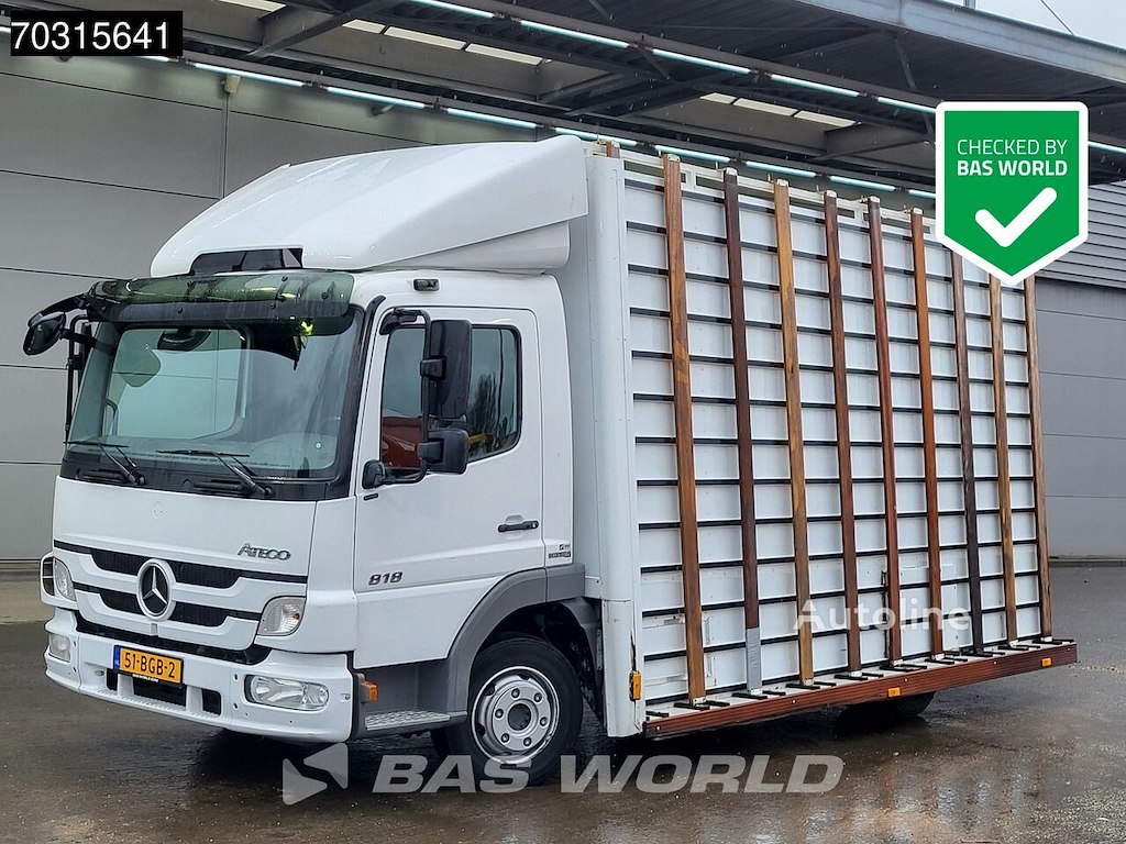 Mercedes-Benz Atego 818 Atego 4X2 NL-Truck Glass transport truck Automatic Eur kamion furgon