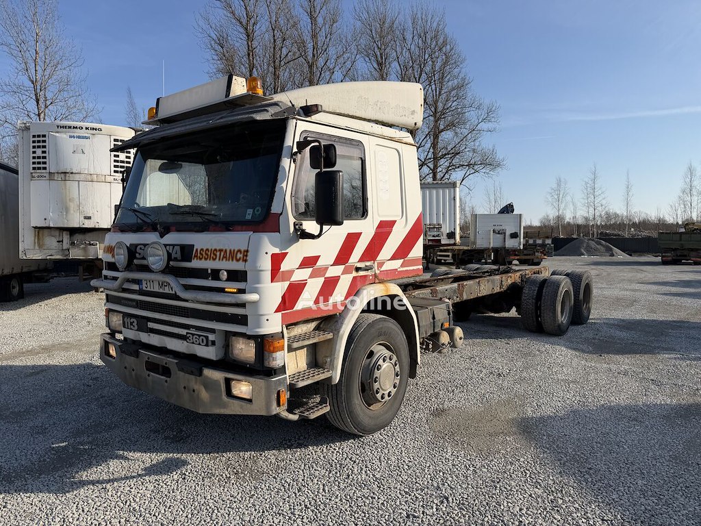 Scania 113 6x4 Full steel kamion šasija