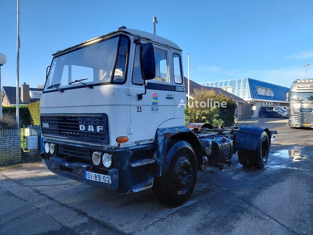 DAF 2100 4x2 CHASSIS !!! MANUAL GEARBOX !!! FULL STEEL SUSPENSION !! kamion šasija