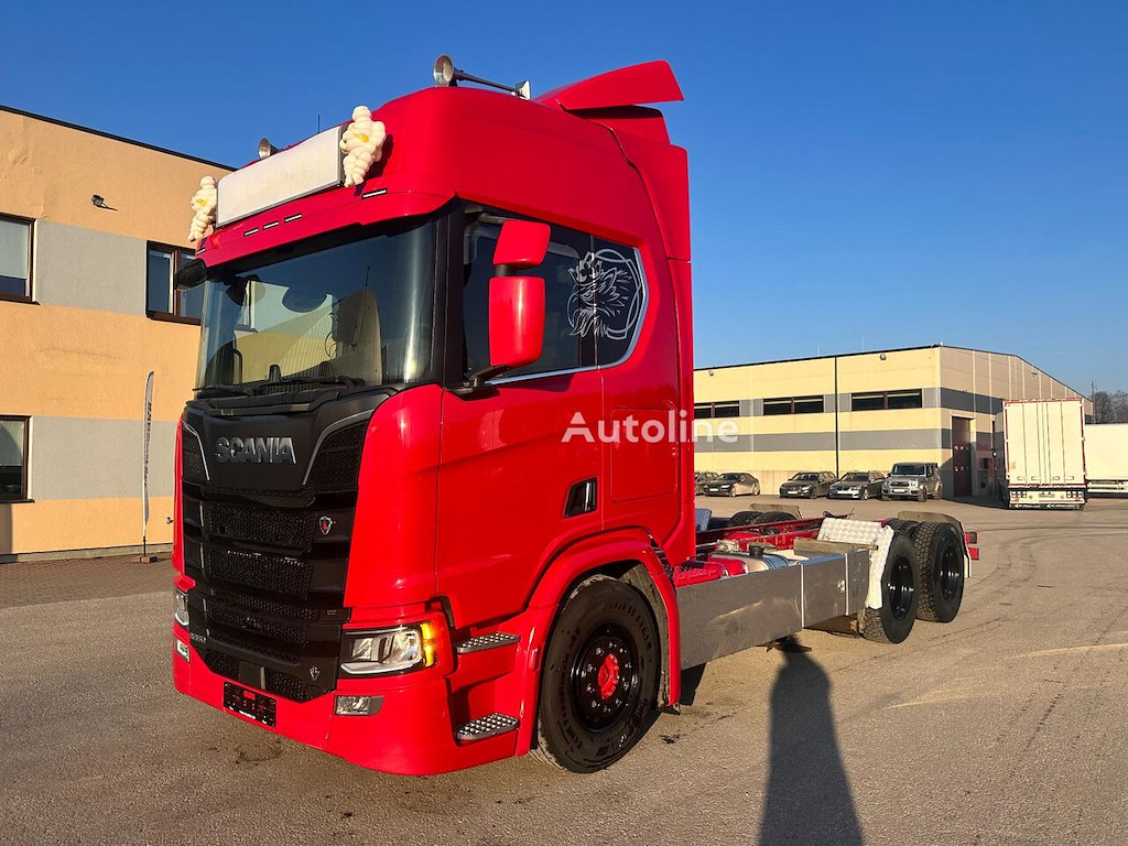Scania R650 6X4 EURO6 + RETARDER kamion šasija