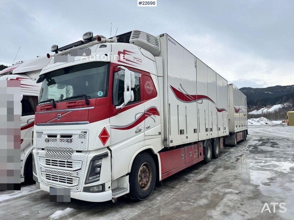 Volvo FH16 700 kamion hladnjača + prikolica hladnjača