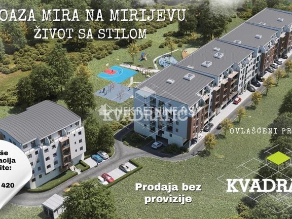 Mirijevo III, I sp, 51m2, EG, Bez Provizije