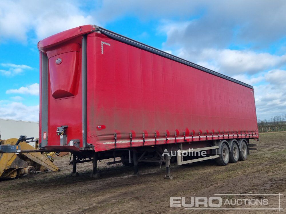 Prodaje se Cartwright 2017 Cartwright Tri Axle Curtainsider Trailer poluprikolicu sa kliznom ceradom na aukciji