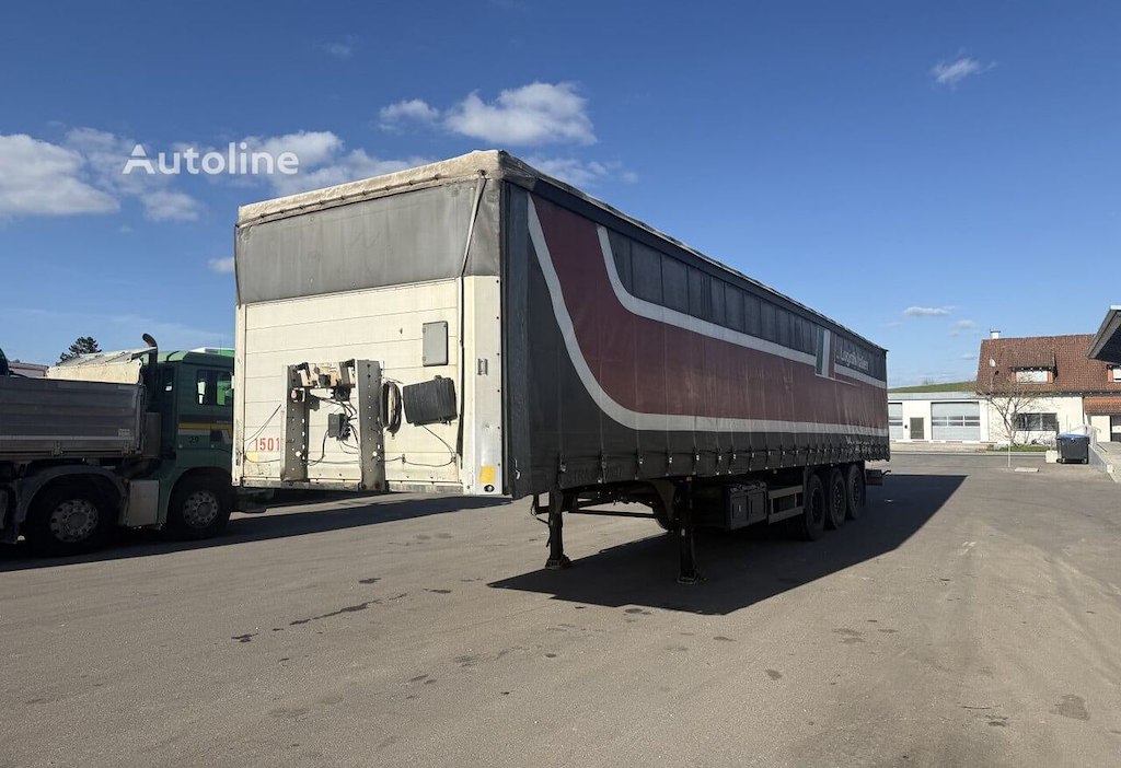 Schmitz Cargobull 632 S24/27 Plane / Swiss-Vehicle poluprikolica sa kliznom ceradom