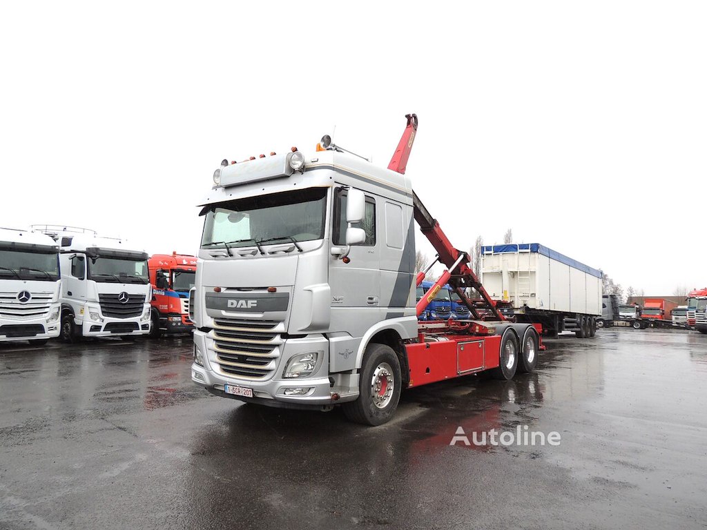 DAF XF 106 510 6x4 Abrollkipper (Retarder) kamion rol kiper