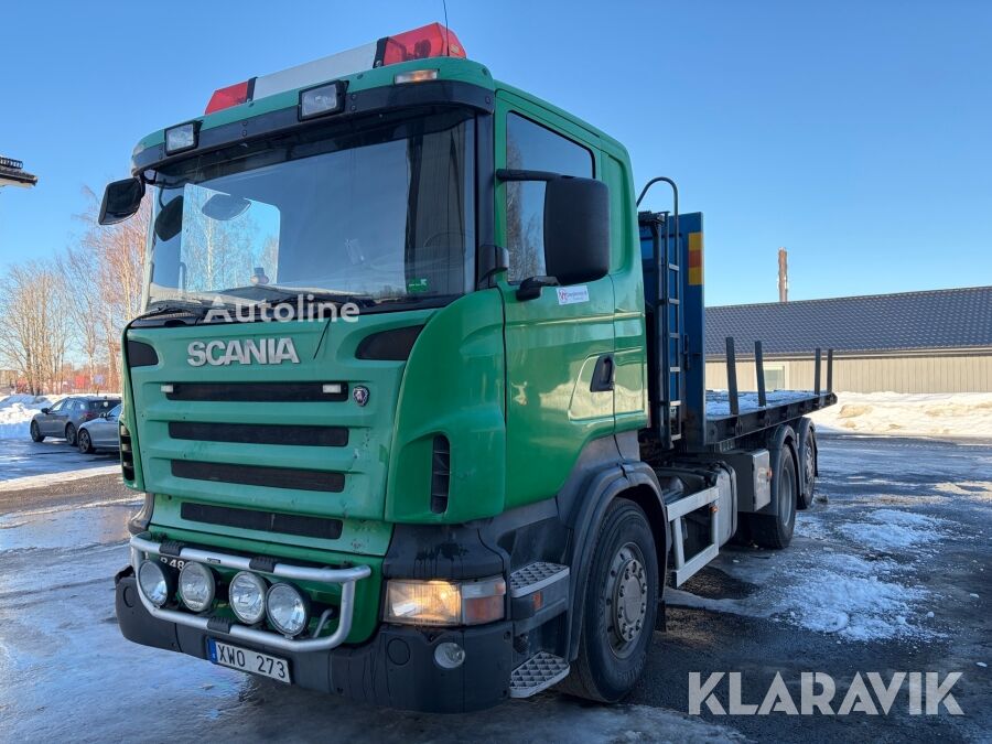 Prodaje se Scania R480 rol kiper sa kukom na aukciji