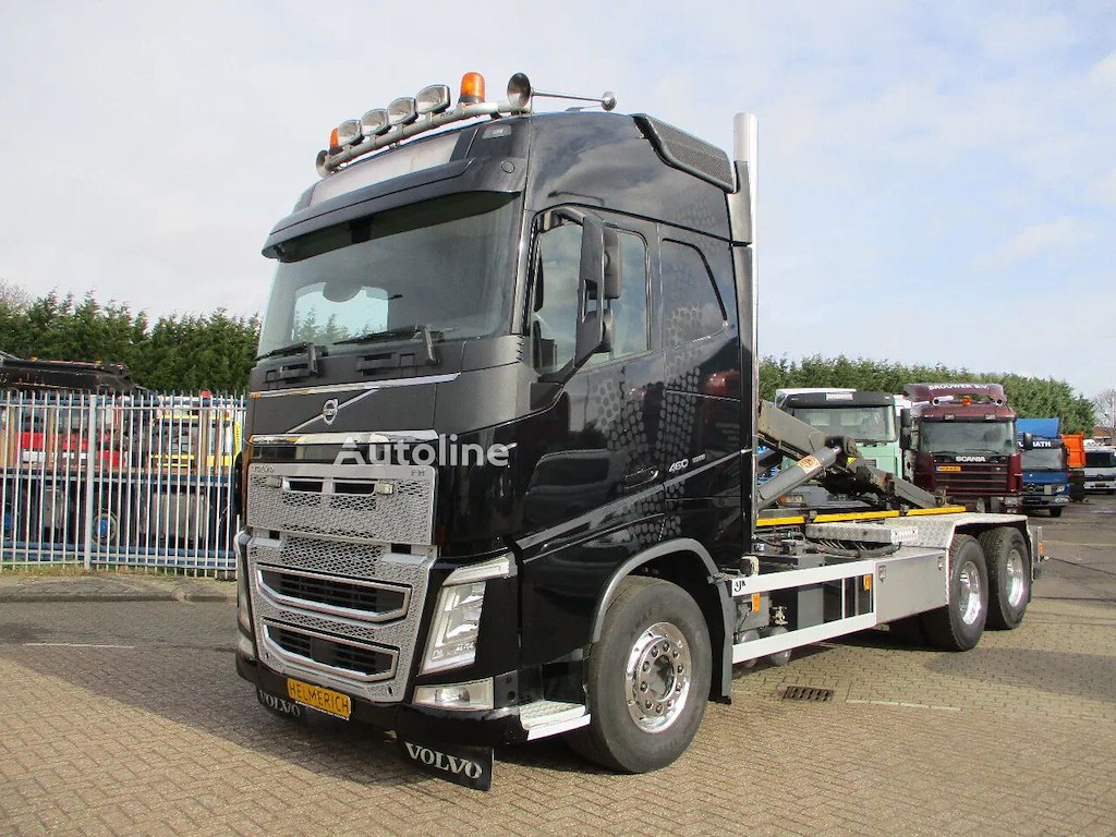 Volvo FH 460 EURO 6 6X2 AJK 25 TONS CONTAINERSYSTEEM !! 533.950 KM ORI kamion rol kiper