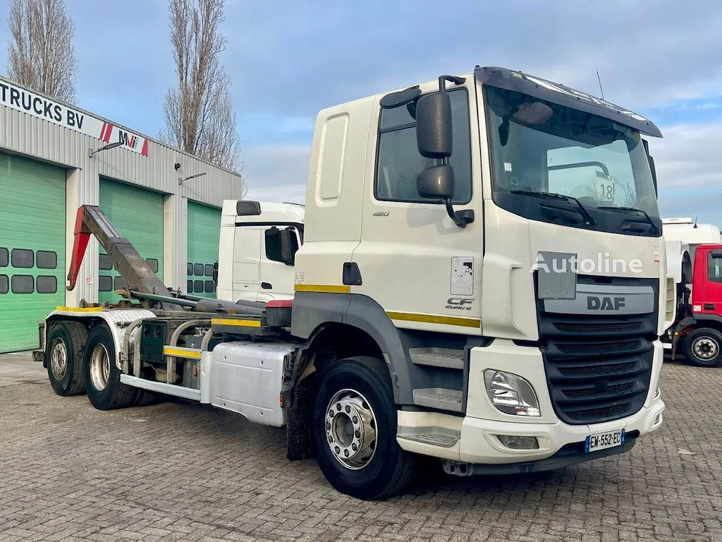 DAF CF 460 euro 6, 6x2, Lift axel, Mooving axel, NAVI, BACKUP CAM kamion rol kiper