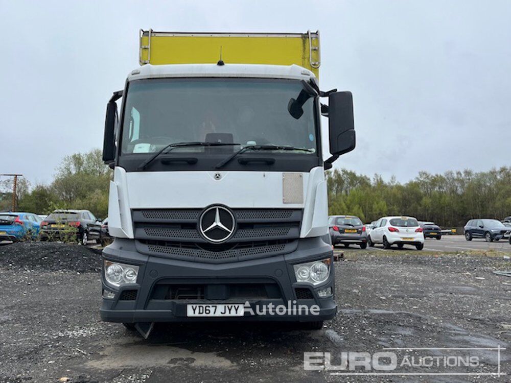Prodaje se Mercedes-Benz 2017 Mercedes Antos 4x2 Curtainsider Lorry kamion sa kliznom ceradom na aukciji