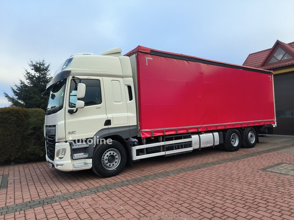 DAF CF 410 / Solówka/ Firanka/Automat / 6x2/ Sprowadzony kamion sa klizna zavesa cerada