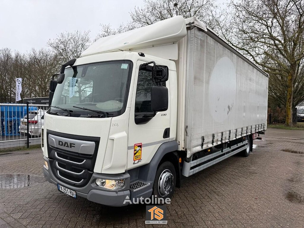 DAF FA LF 230 12 TON - SCHUIFZEIL/CURTAIN/GARDINEN - LBW - APK/TUV 0 kamion sa klizna zavesa cerada