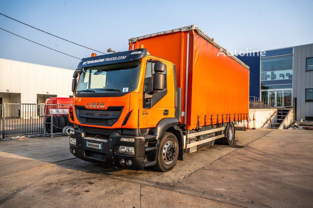 IVECO STRALIS 270 (19t) GAZ/GAS/LPG kamion sa klizna zavesa cerada
