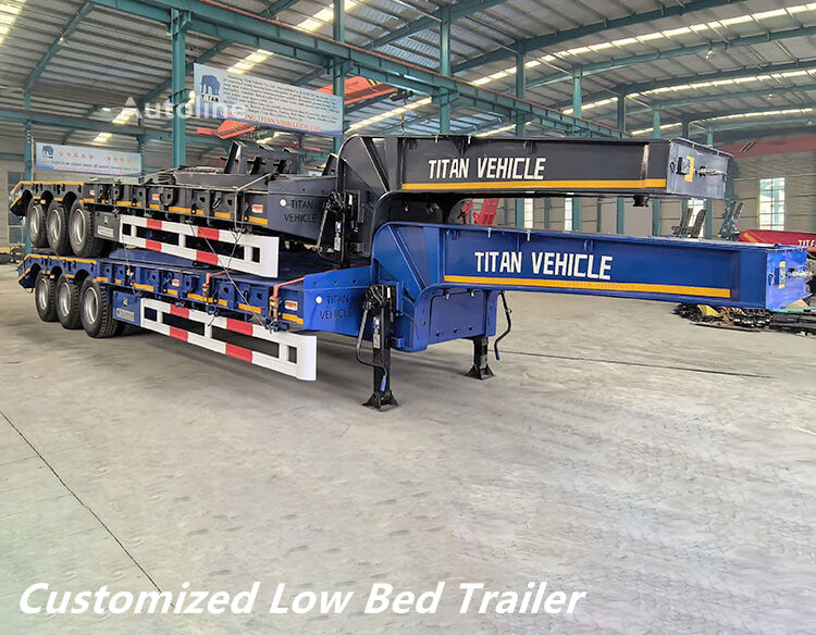 Nova Titan Customized Low Bed Trailer poluprikolica sa niskom platformom
