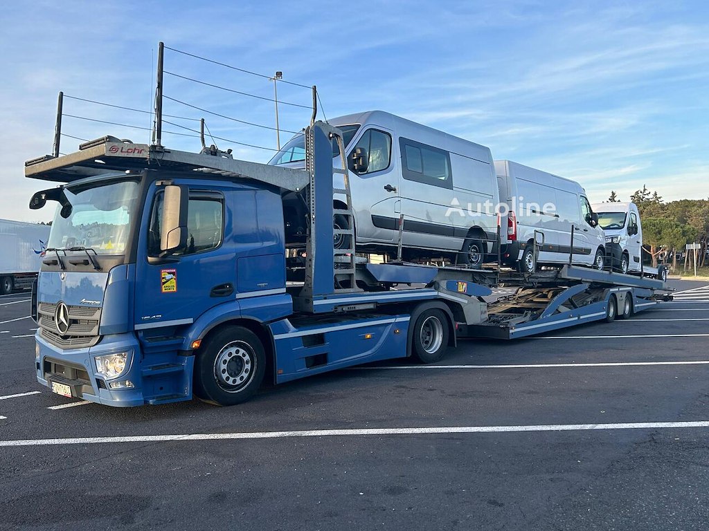 Mercedes-Benz Actros 1843 autotransporter + prikolica autotransportera