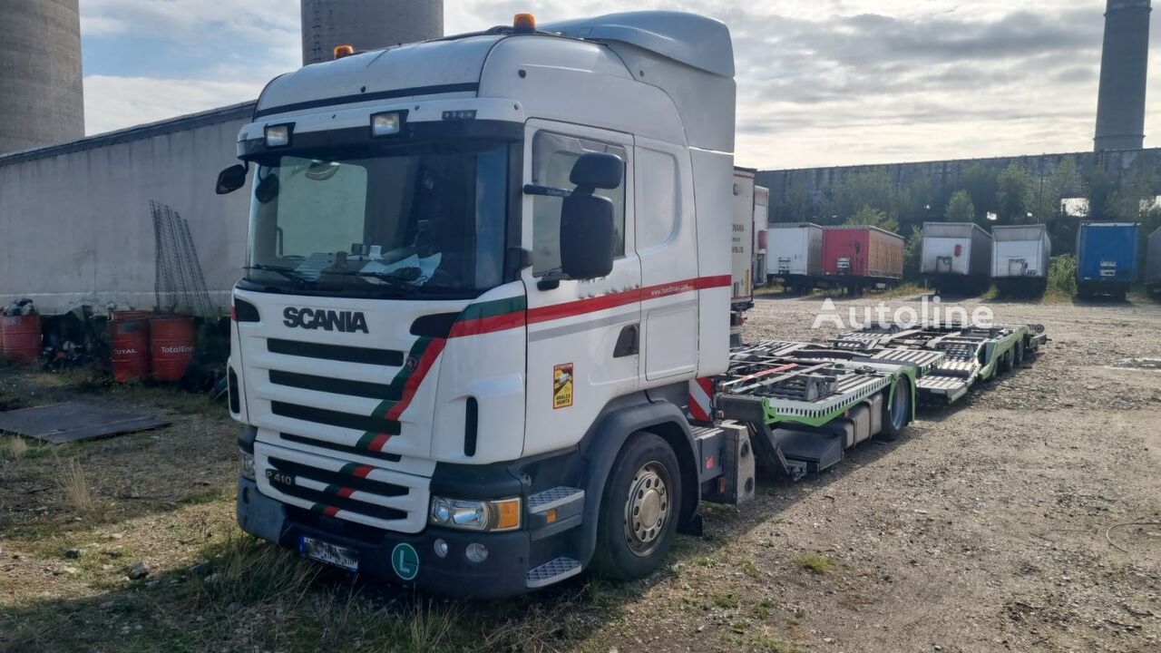 Scania autotransporter + prikolica autotransportera