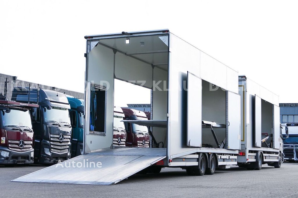 Mercedes-Benz Atego geschloss. Autotransporter komplettzug