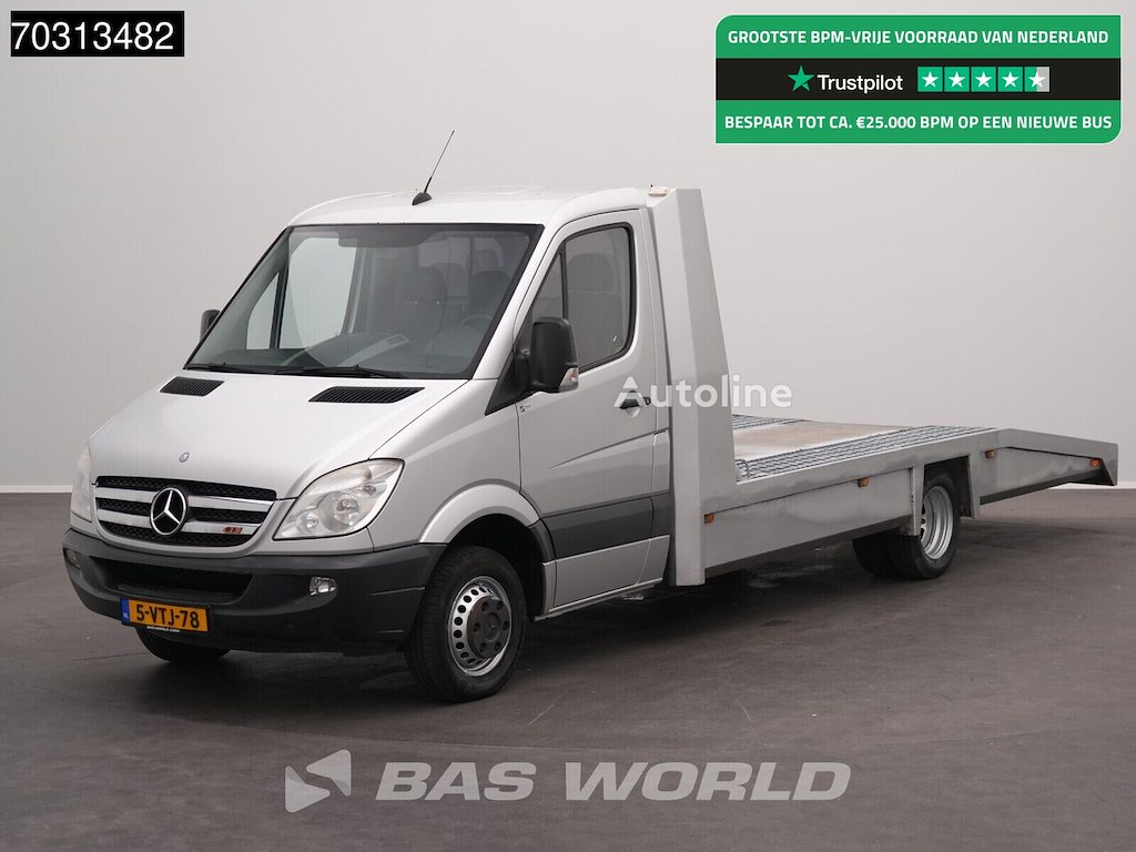 Mercedes-Benz Sprinter 519 CDI 3.0L Automaat Autotransporter 190PK Trekhaak Du
