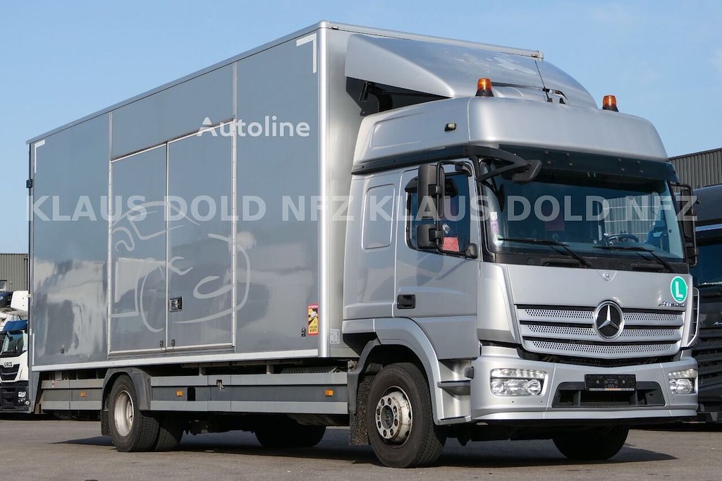 Mercedes-Benz Atego geschloss. Autotransporter LBW Euro 6