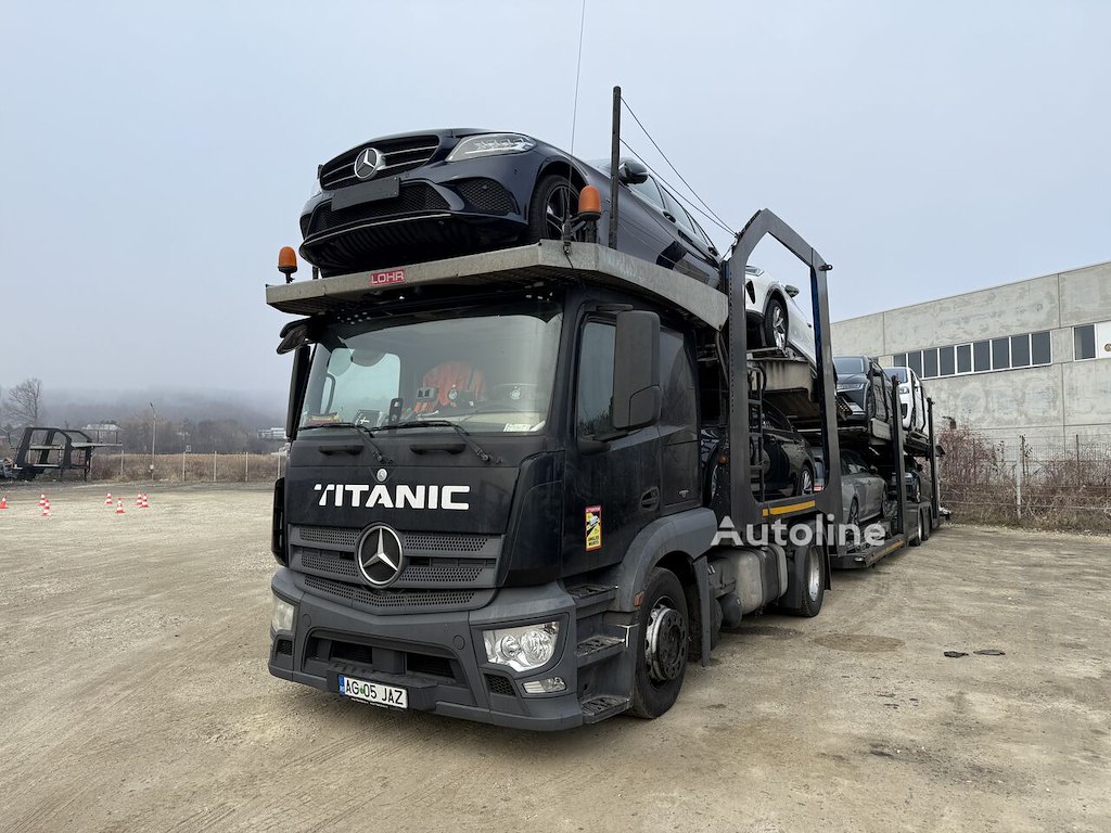 Mercedes-Benz Actros 1843 autotransporter + prikolica autotransportera