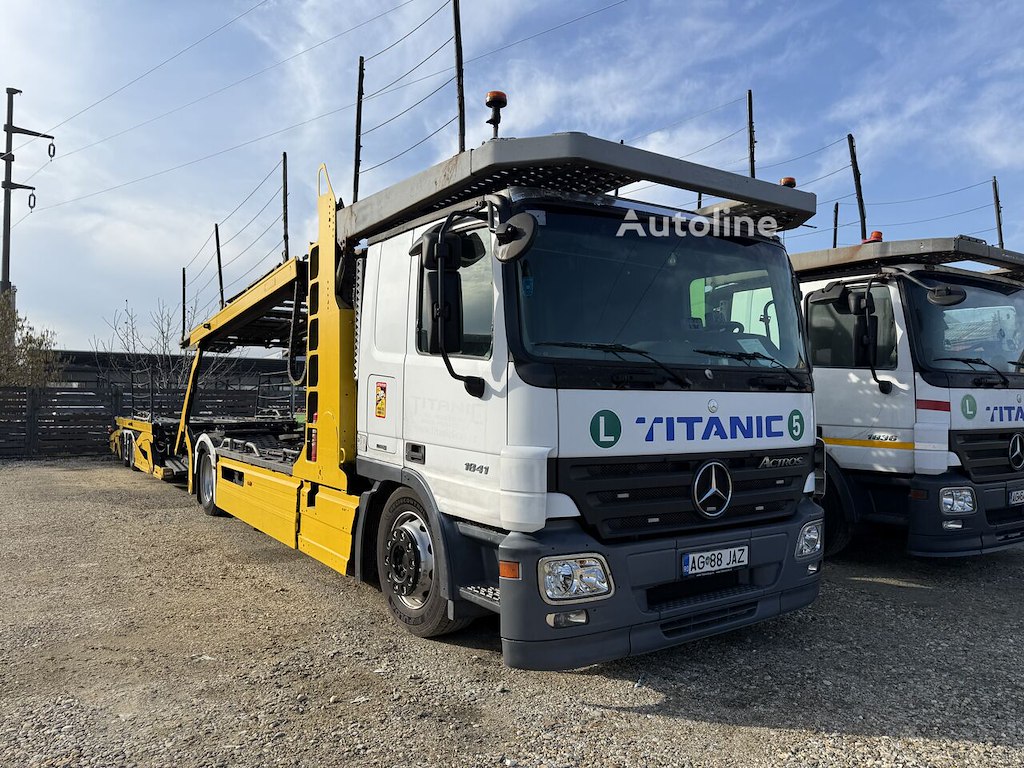 Mercedes-Benz Actros 1841 autotransporter + prikolica autotransportera