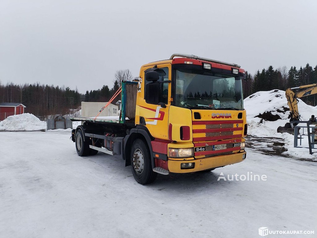 Prodaje se Scania P94G, 1999, Pieksämäki 9.0 L, Diesel, 850,000 km, For repair kamion platforme na aukciji