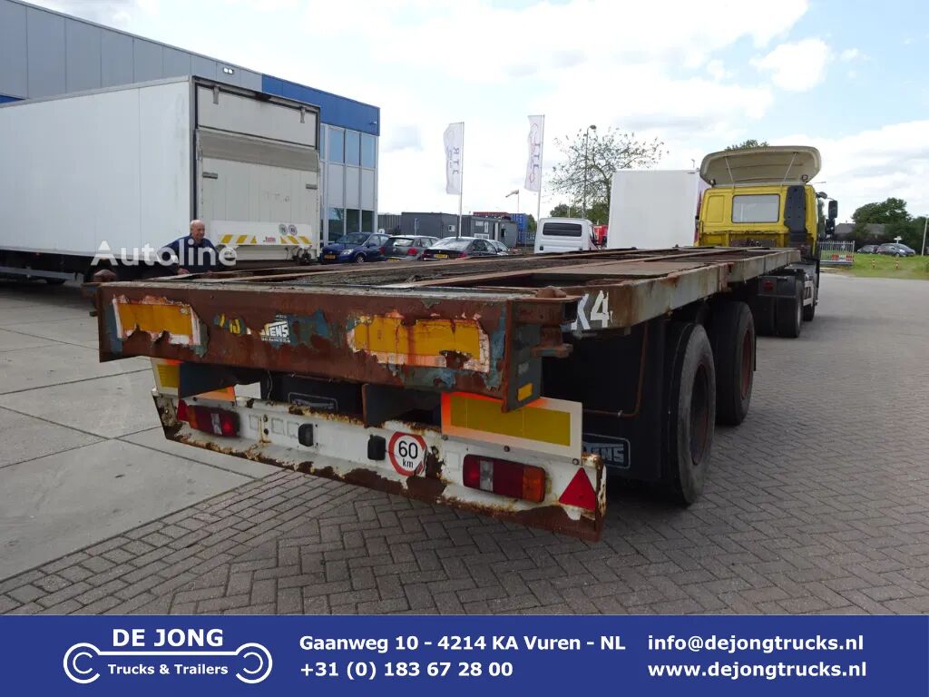 Pacton 40 FT Container Chassis / Steel Supsension / Double Air poluprikolica za prevoz kontejnera
