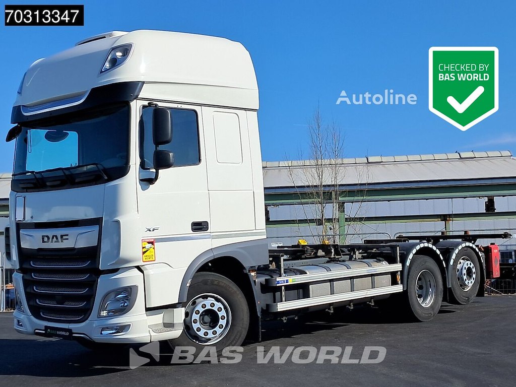 DAF XF 480 6X2 BDF Lift+Steering Axle Retarder SSC Automatic Euro 6 vozilo za prevoz kontejnera