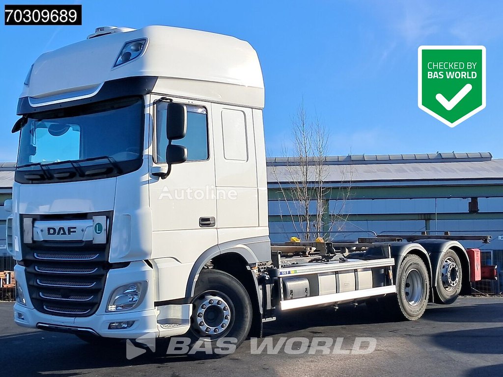 DAF XF 480 6X2 BDF FAN SSC Lift-Lenk asche Retarder ACC Automatic Eu vozilo za prevoz kontejnera