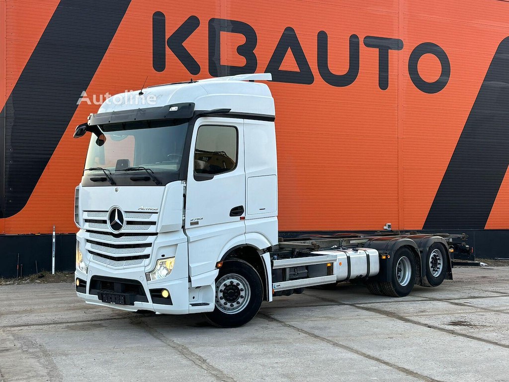 Mercedes-Benz Actros 2753 6x2*4 CHASSIS L=7648 mm vozilo za prevoz kontejnera
