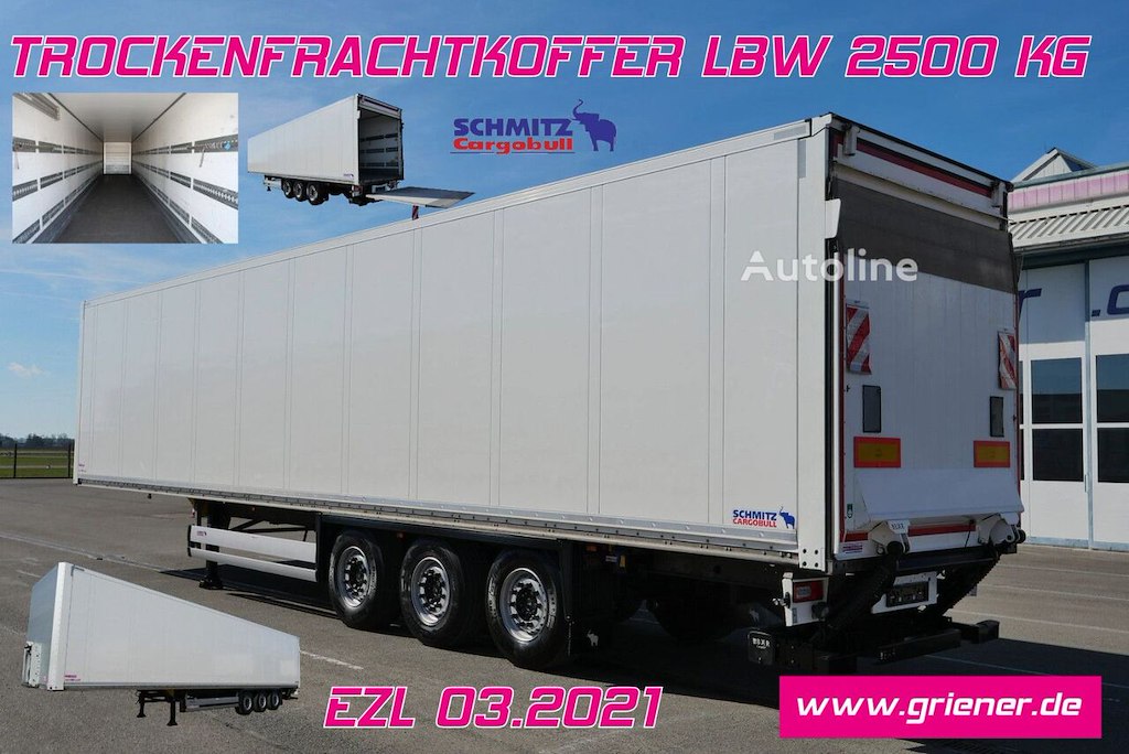 Schmitz Cargobull SKO 24 furgon poluprikolica