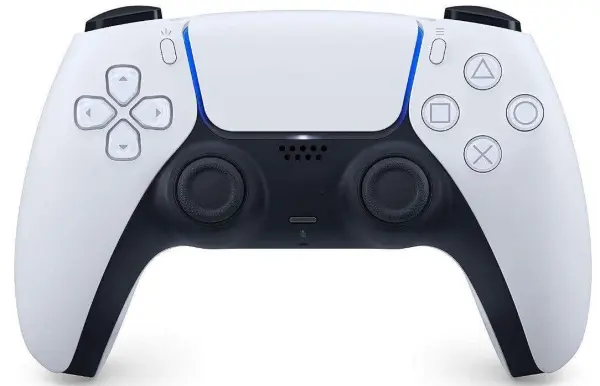 Gembird Bežični gamepad JPD-PS5 Greey-White PC/PS5, Vibracija, Zvučnik, 3,5mm, touchpad, trigger