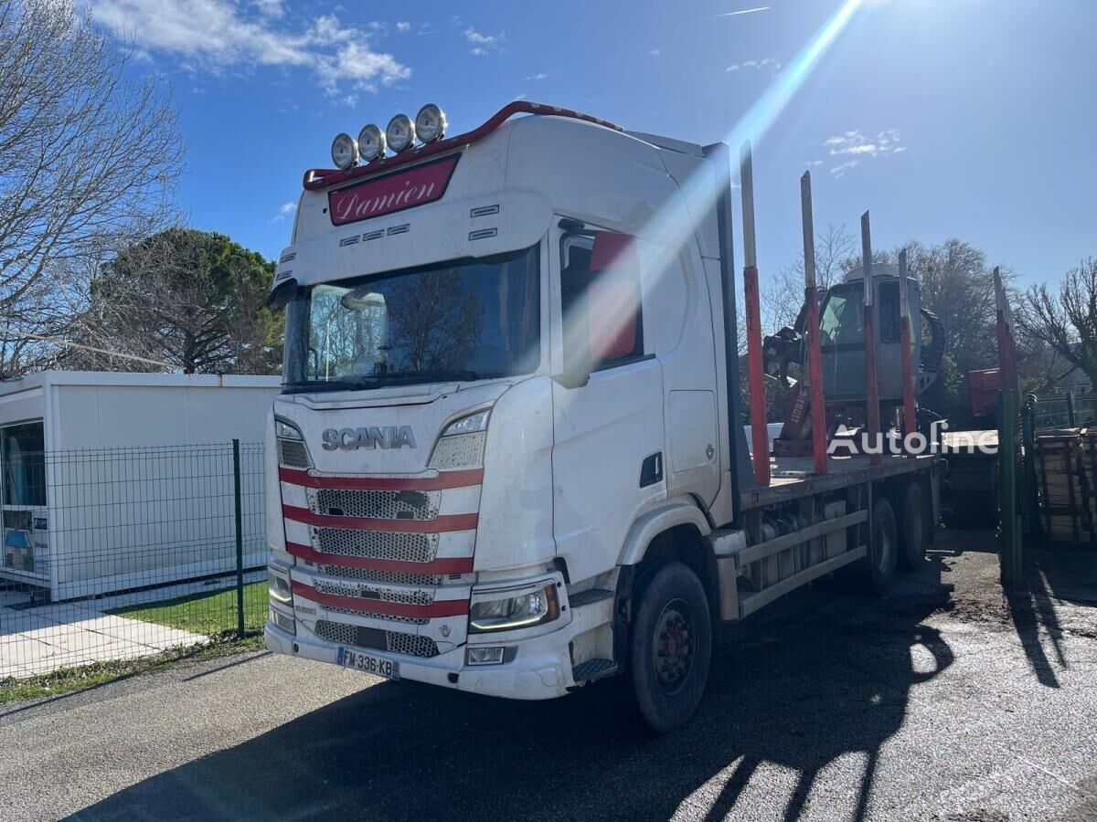 Scania R 650 kamion za prevoz drva