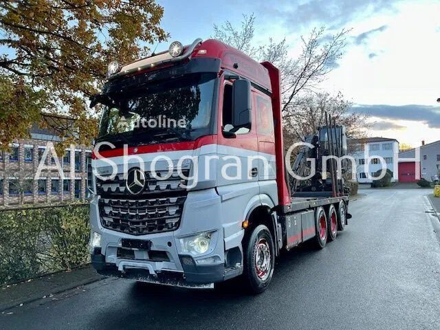 Mercedes-Benz 8x4 Jonsered Holztransporter/Retarder/Euro 6 kamion za prevoz drva
