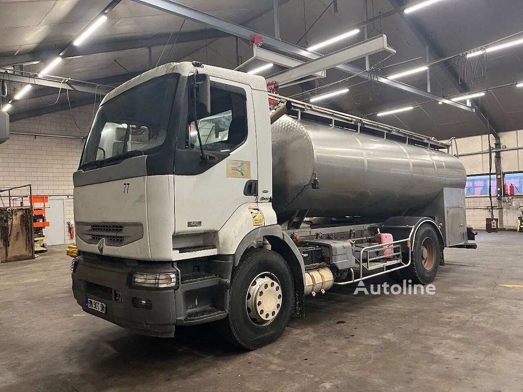 Renault Lander 420 INOX Melkciterne TANK 11000 LITERS autocisterna