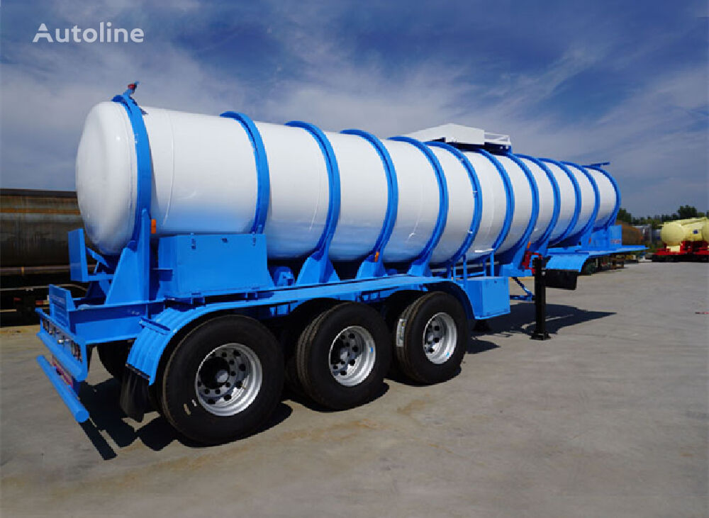 Nova Titan Sulphuric Acid Tanker Trailer for Sale cisterna za prevoz hemikalija