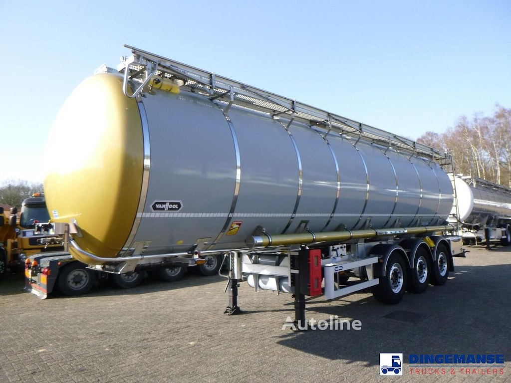Van Hool Chemical tank inox L4BH 37.5 m3 / 1 comp cisterna za prevoz hemikalija