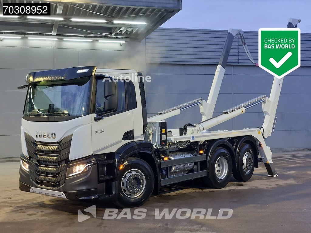 Novi IVECO X-Way 420 X-Way 6X2 NEW! Meiller AK16MT skiploader Automatic Eur kamion autopodizač kontejnera