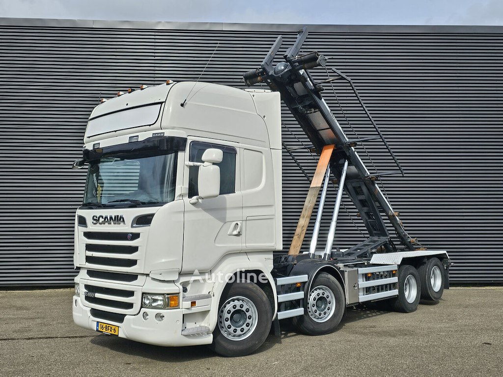 Scania R450 8x2 / KABEL - CONTAINER SYSTEEM / RETARDER kamion sa kukom za podizanje tereta