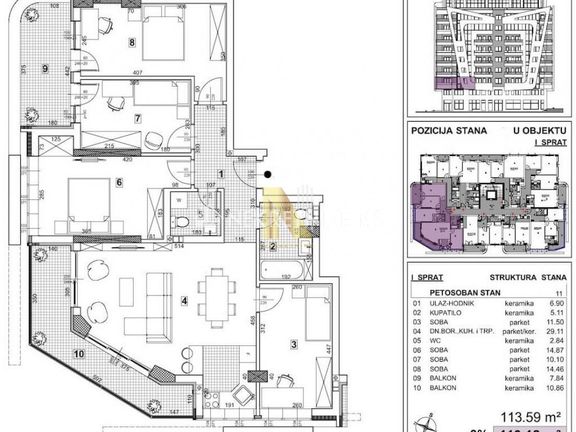 Kupovina bez agencijske provizije, direktna prodaja od investitora-cena sa PDV-om, SEVERNI TELEP