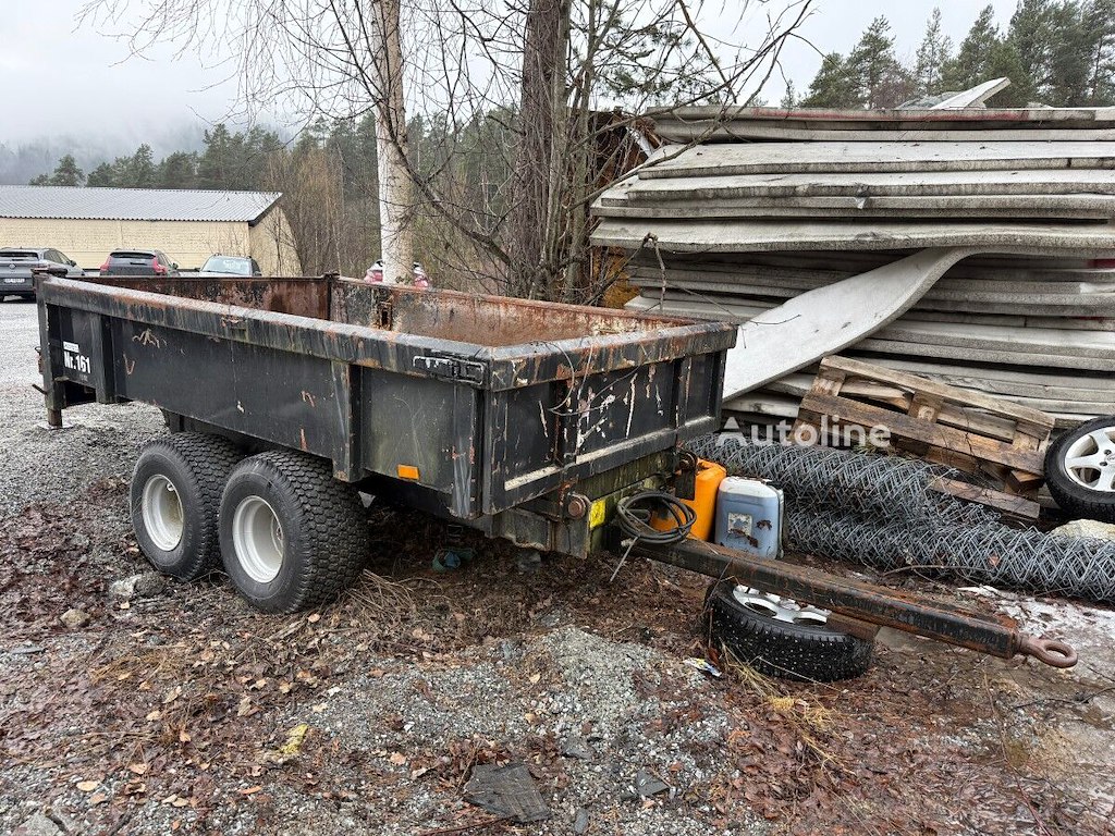 Prodaje se Waldung-kärran Waldung AB tipp-henger m/ski og hjulsett prikolicu kiper na aukciji