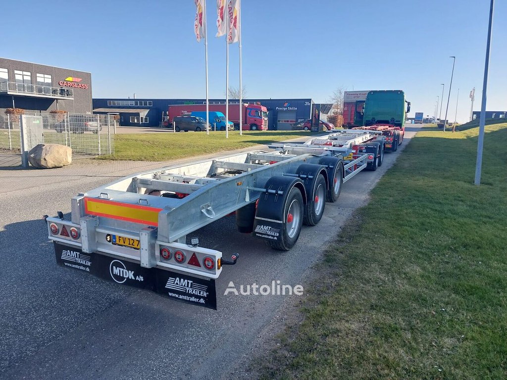 Nova AMT DO201 / COT300 dolly med containertrailer prikolica za kontejnere