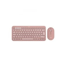 LOGITECH Pebble2 Wireless Combo US tastatura i miš roze
