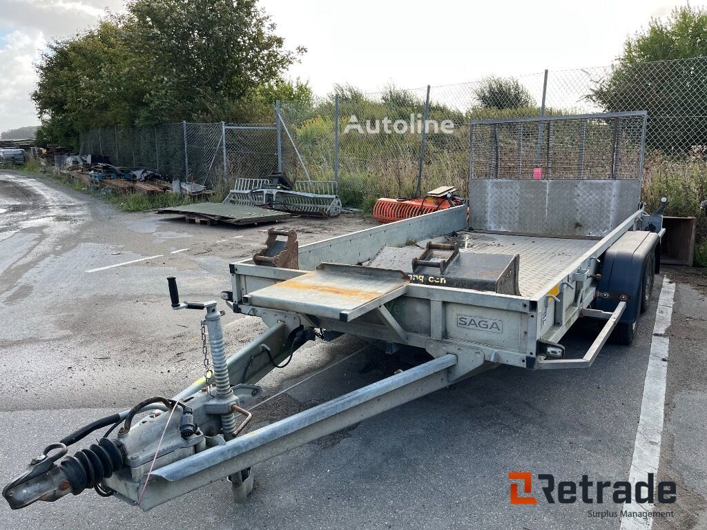 Prodaje se Ifor Williams Trailers IFOR WILLIAMS 3500 kg maskintrailer Maskintrailer prikolicu za građevinske strojeve na aukciji