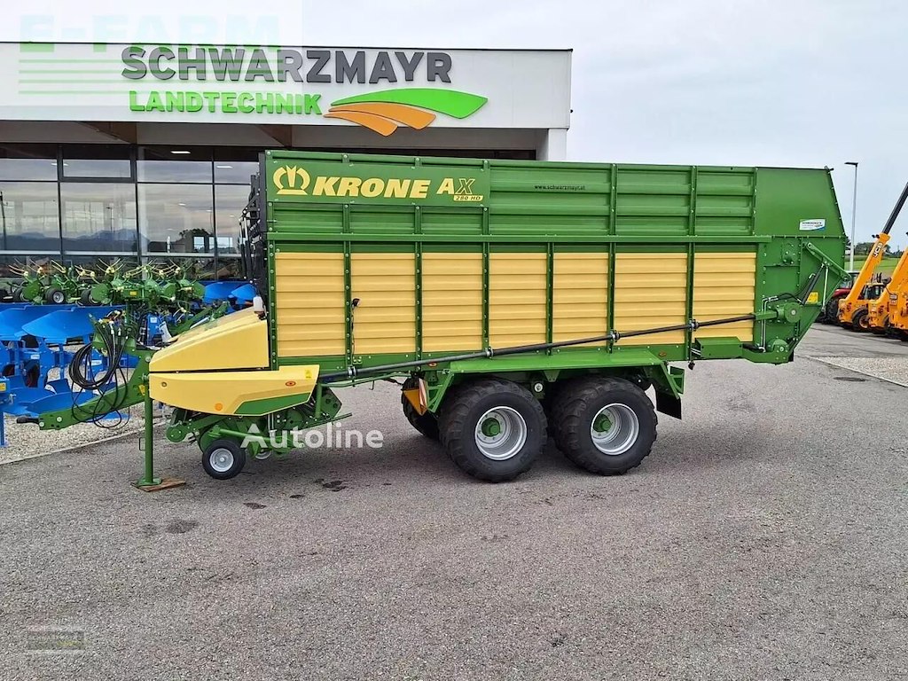 Krone ax 280 d hd prikolica platforma