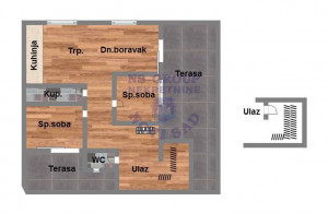 Prodajem Stan-Apartman, Telep