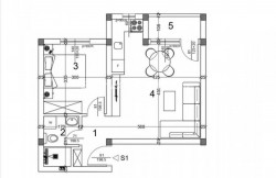 Veternik-Lep Dvosoban stan 41 m2 sa Parking Mestom- Izgradnja-povrat PDV-065/385 8880