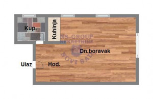 Garsonjera u izgradnji na Petrovaradinu